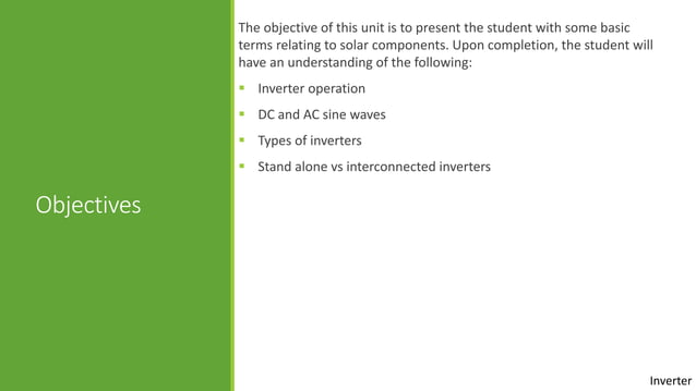 Components of intervers - Multi level inverter | PPT