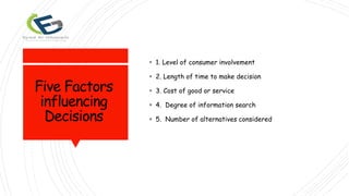 Consumer behavior | PPTX