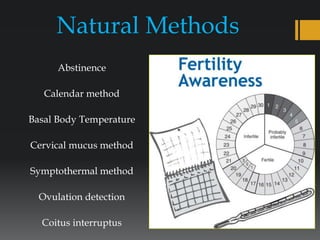 Contraception Methods | PPTX