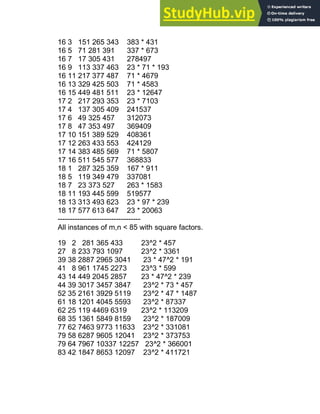 4-Corner Rational Distance Problems | PDF