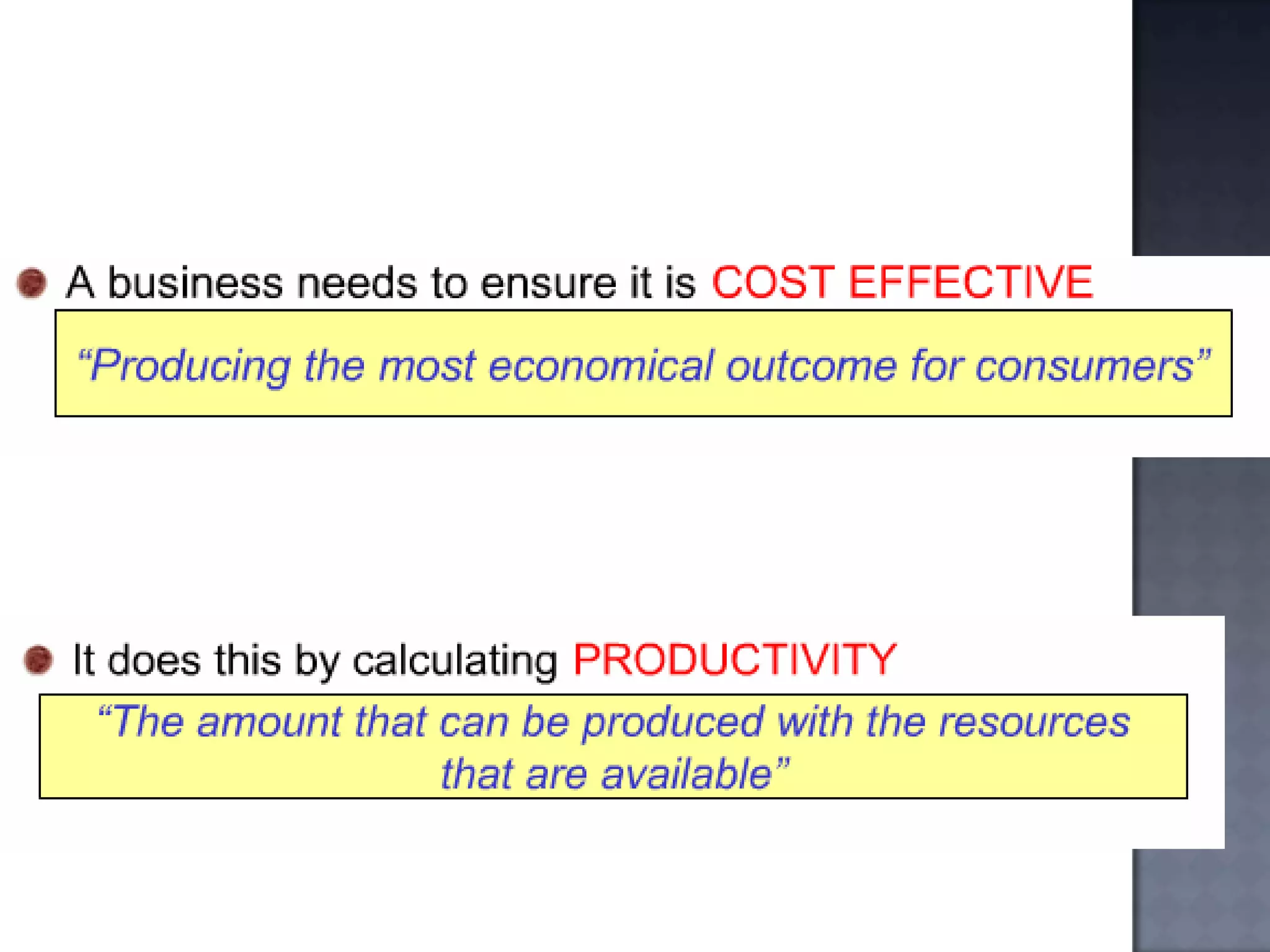 4 cost-effective operations | PPT