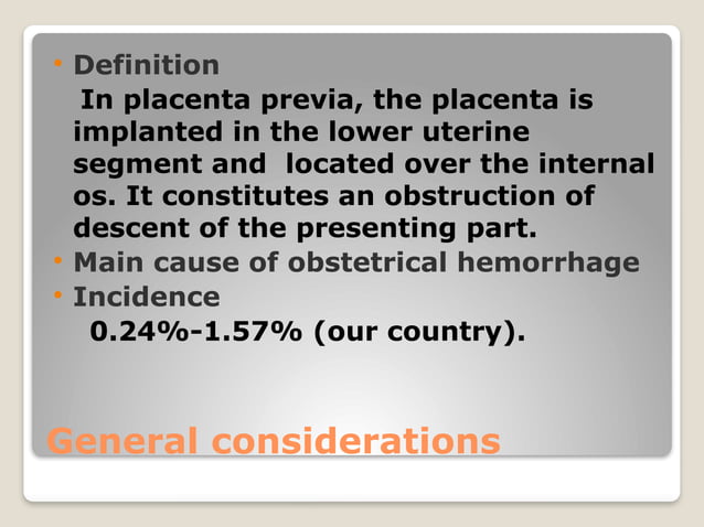 4 Course Abruptio Placentae Previa Solieva Pptx