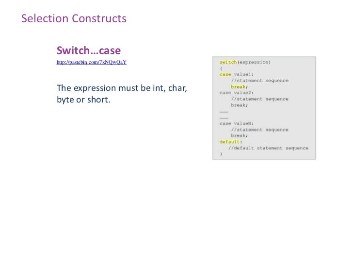 4 c# programming constructs 4 c# programming constructs