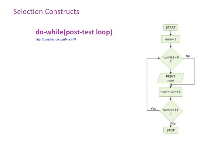 4 C Programming Constructs