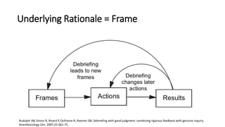 Crichlow-clinical debriefing | PPTX