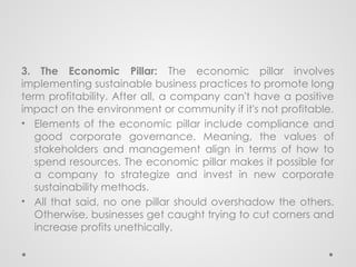 Sustainability and Corporate Social Responsibility (CSR) in Business | PPTX