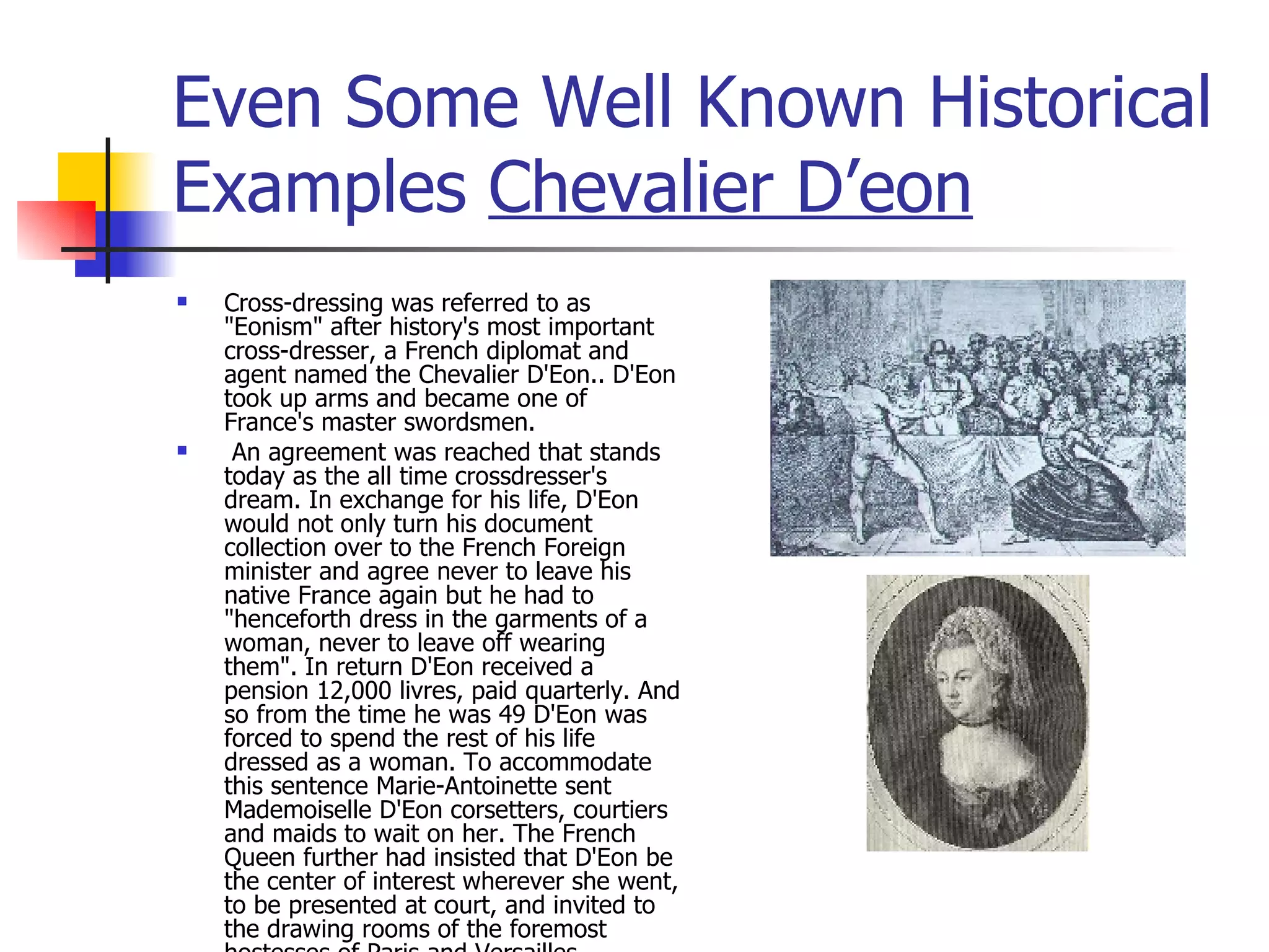 Cults And Crossdressing | PPT