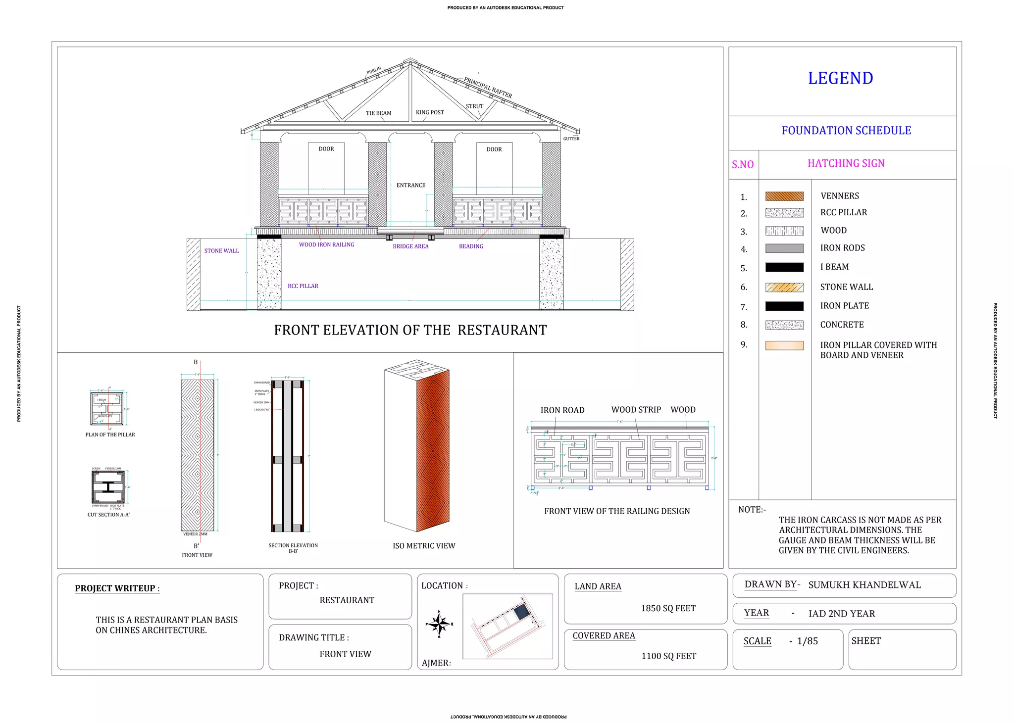 4 Cut Section and Front View | PDF