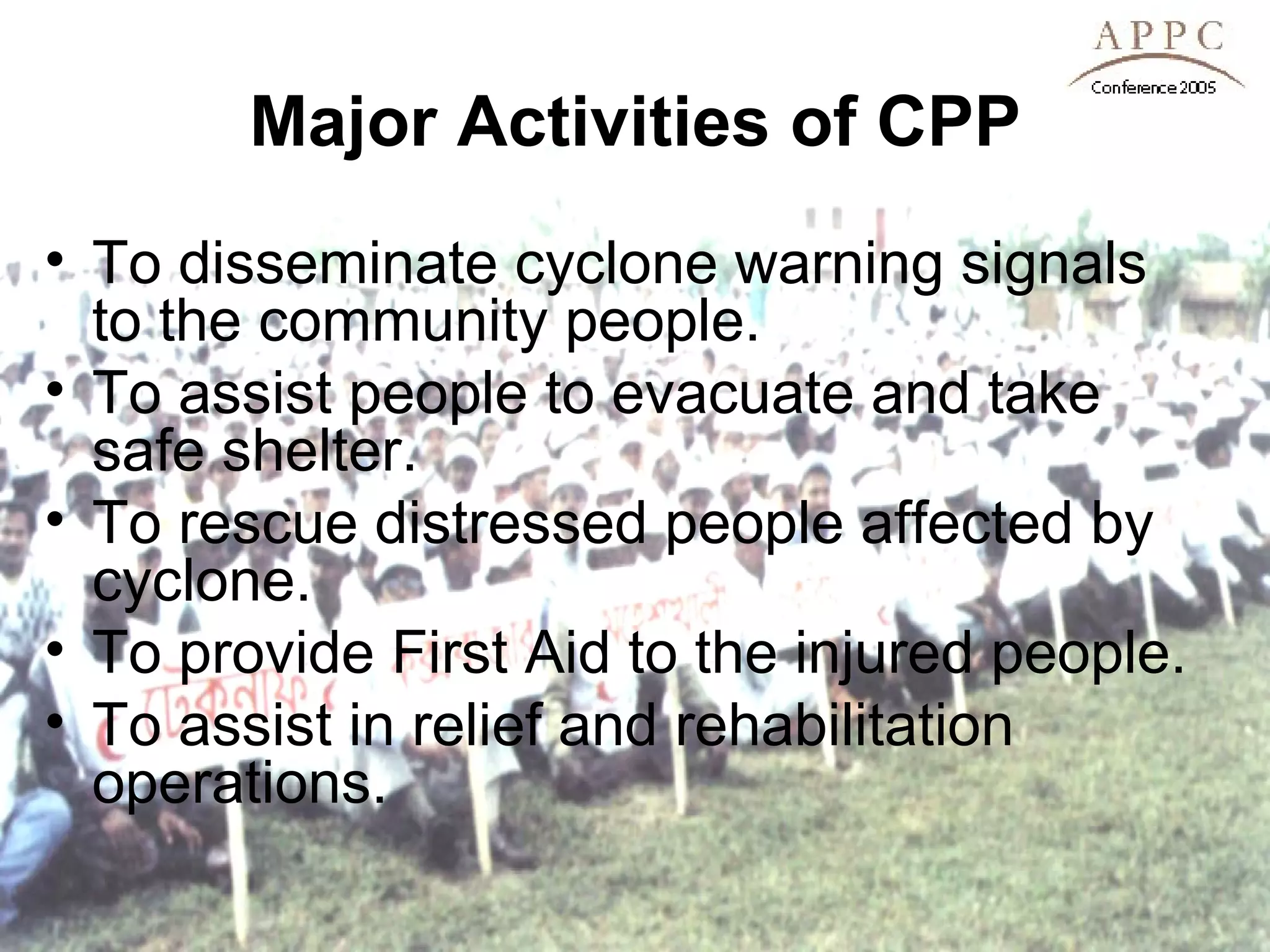 4 Cyclone Disaster Preparedness And Response | PPT