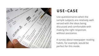 4 Data Collection Techniques - Choosing the Right One | PDF