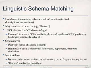 Database , 4 Data Integration | PPTX