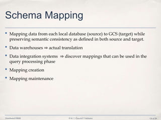 Database , 4 Data Integration | PPTX