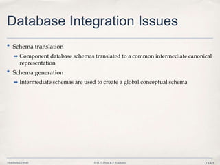 Database , 4 Data Integration | PPTX