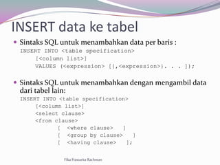 4. data manipulation language (dml) | PPT
