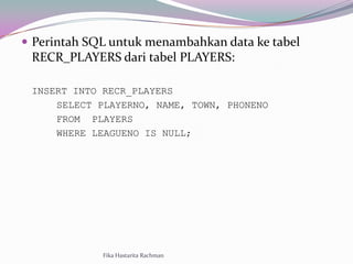 4. data manipulation language (dml) | PPT