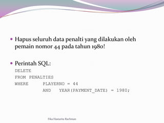 4. data manipulation language (dml) | PPT