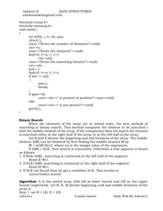 2nd puc computer science chapter 3 data structures 1 | PDF