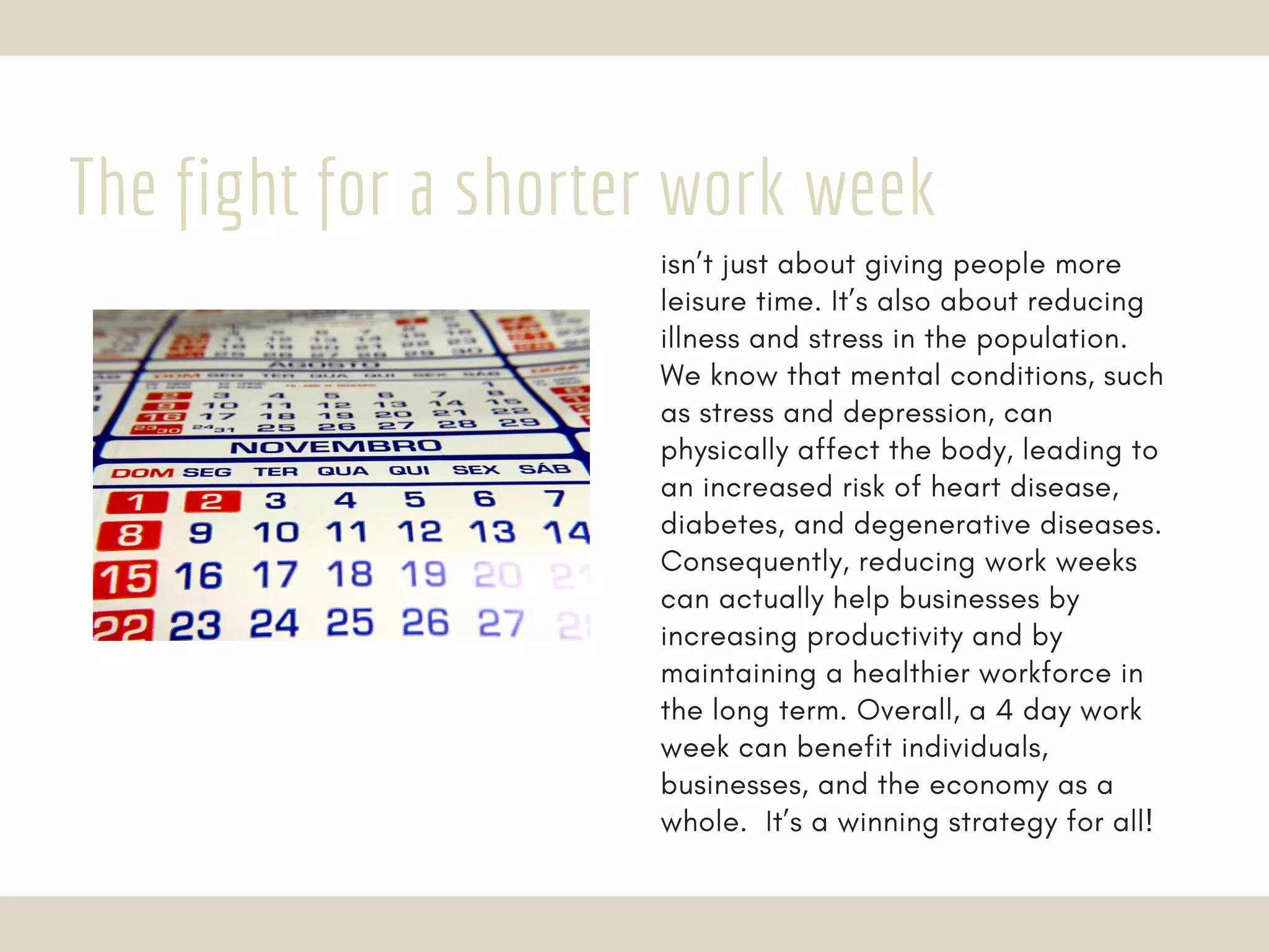 Exploring the 4-Day Work Week | PDF | Business | Business and Finance