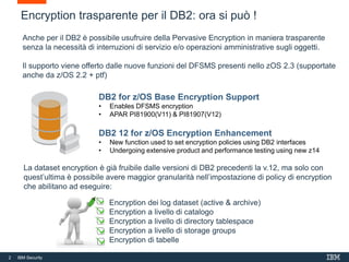Pervasive Encryption for DB2 | PDF