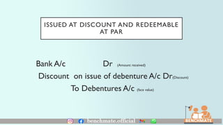debenture issue and redemption | PDF