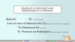 debenture issue and redemption | PDF