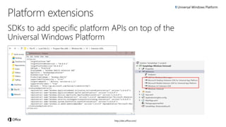 4 - Advanced Windows 10 development with the Microsoft Graph | PPT