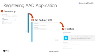 4 - Advanced Windows 10 development with the Microsoft Graph | PPT