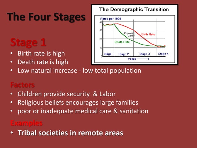 4 demographic transition model | PPTX