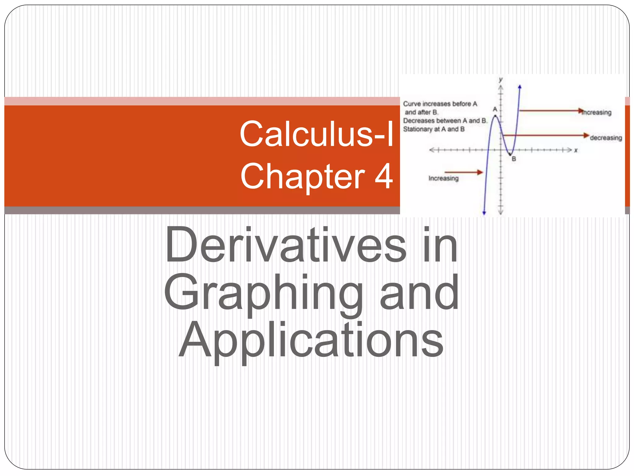 Derivatives in graphing-dfs | PPTX
