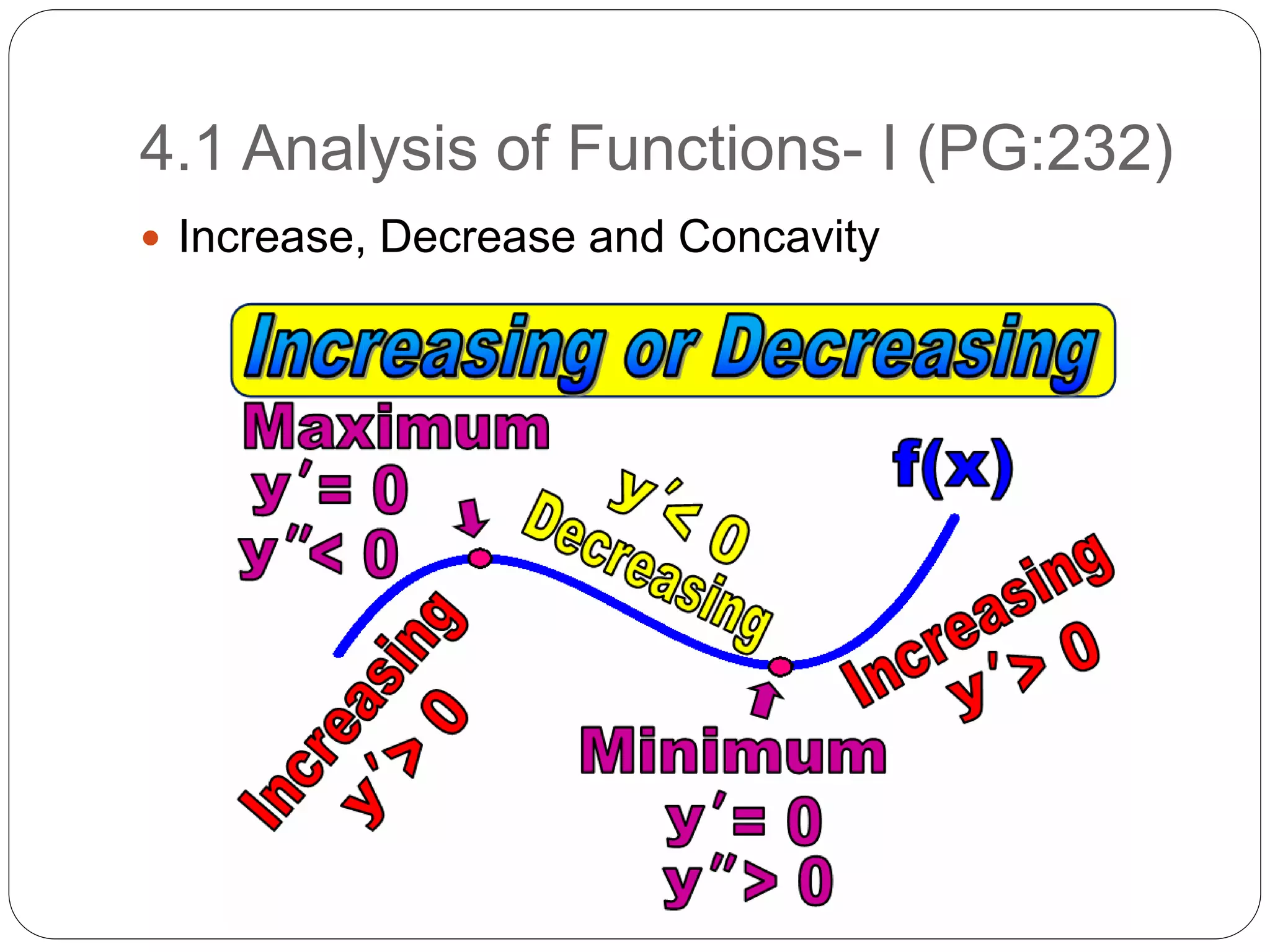 Derivatives in graphing-dfs | PPTX