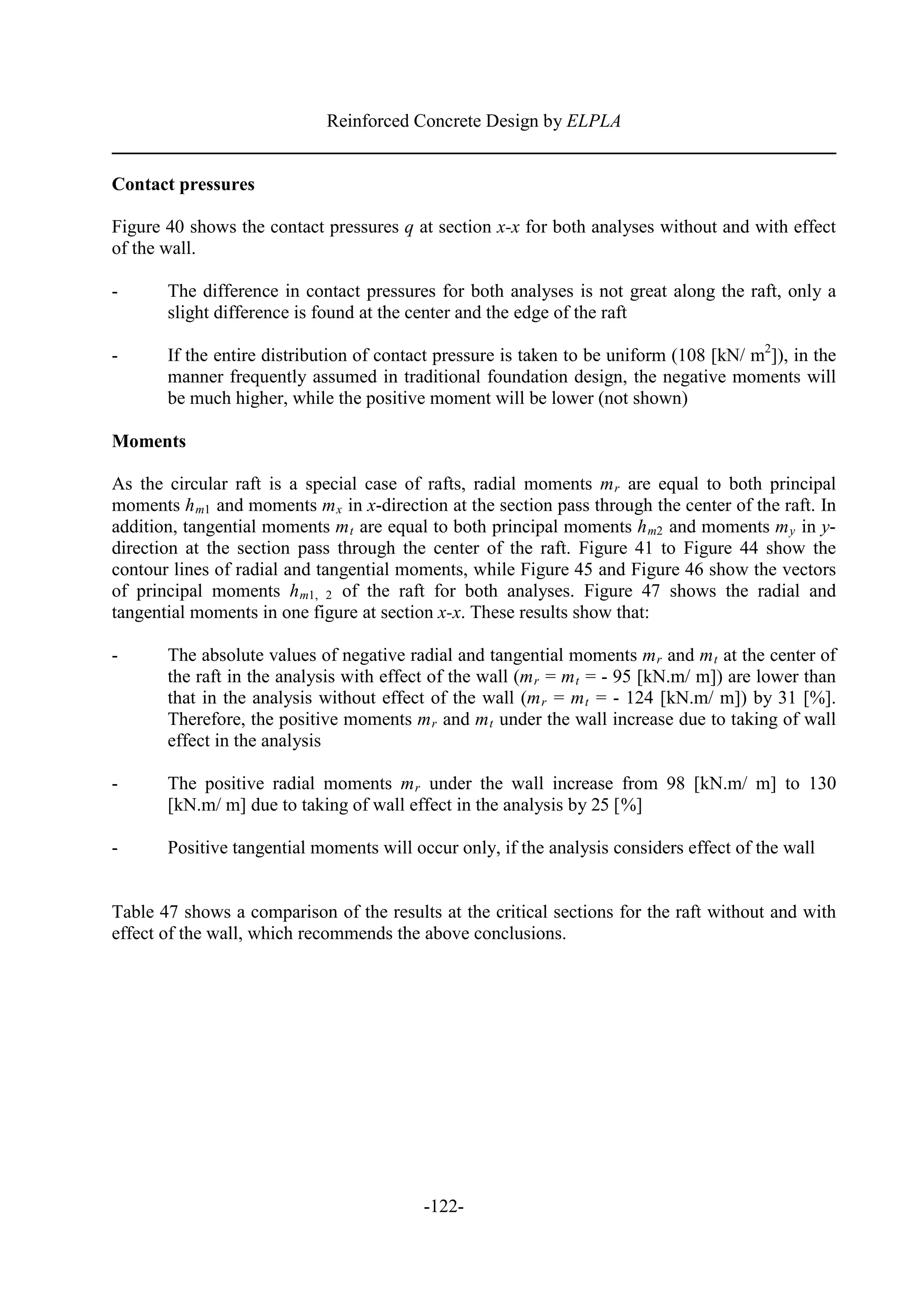 Design of a circular raft for a cylindrical core | PDF