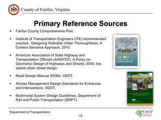 Urban Street Standards Progress Report | PPTX