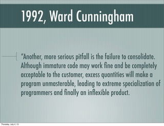 (Managing) Technical Debt | PPT