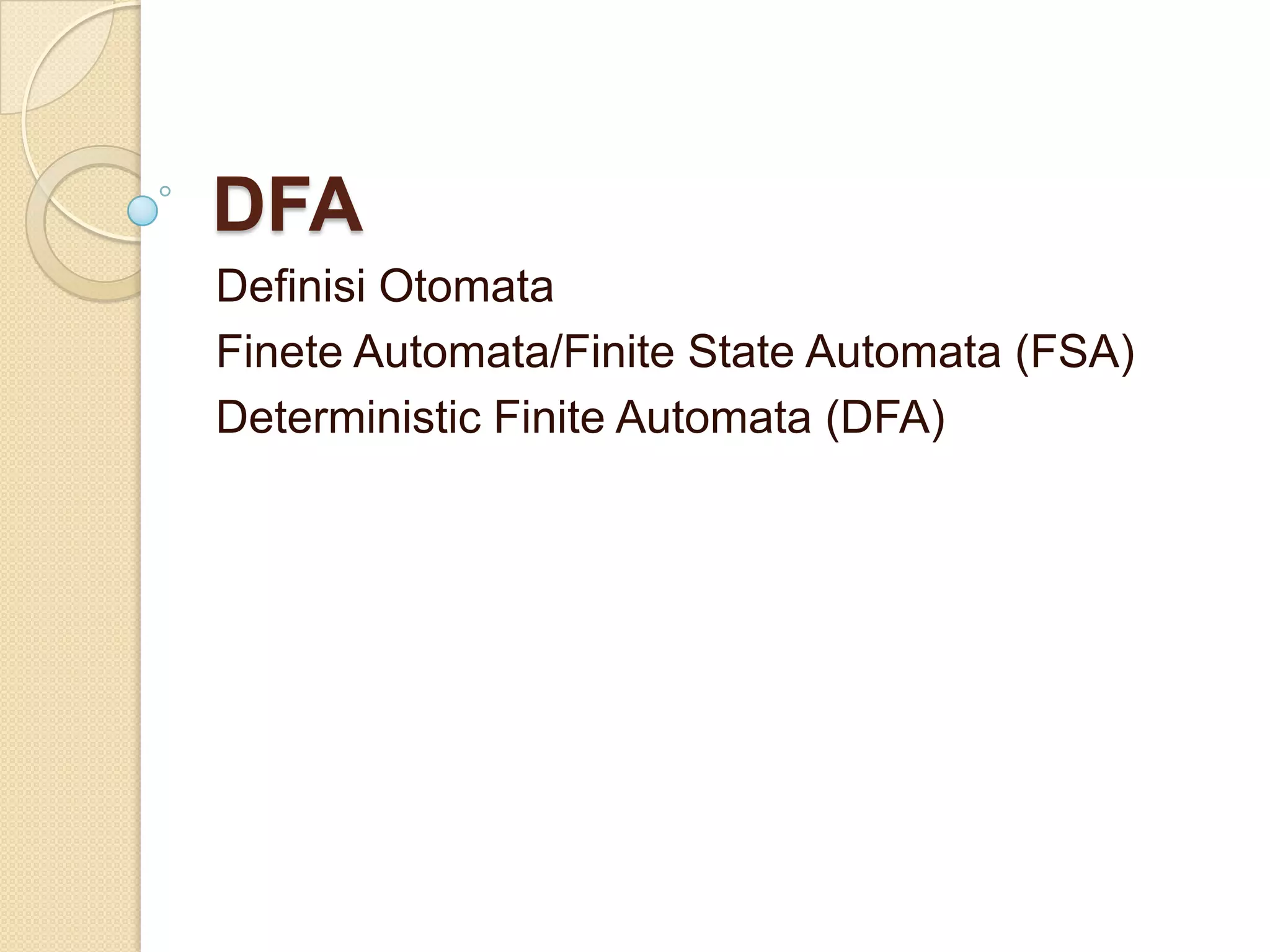 SLIDE KE-4 DFA | PPTX