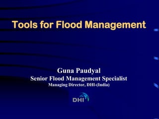 4 - DHI-Presentation-flood management-16 Sept | PDF