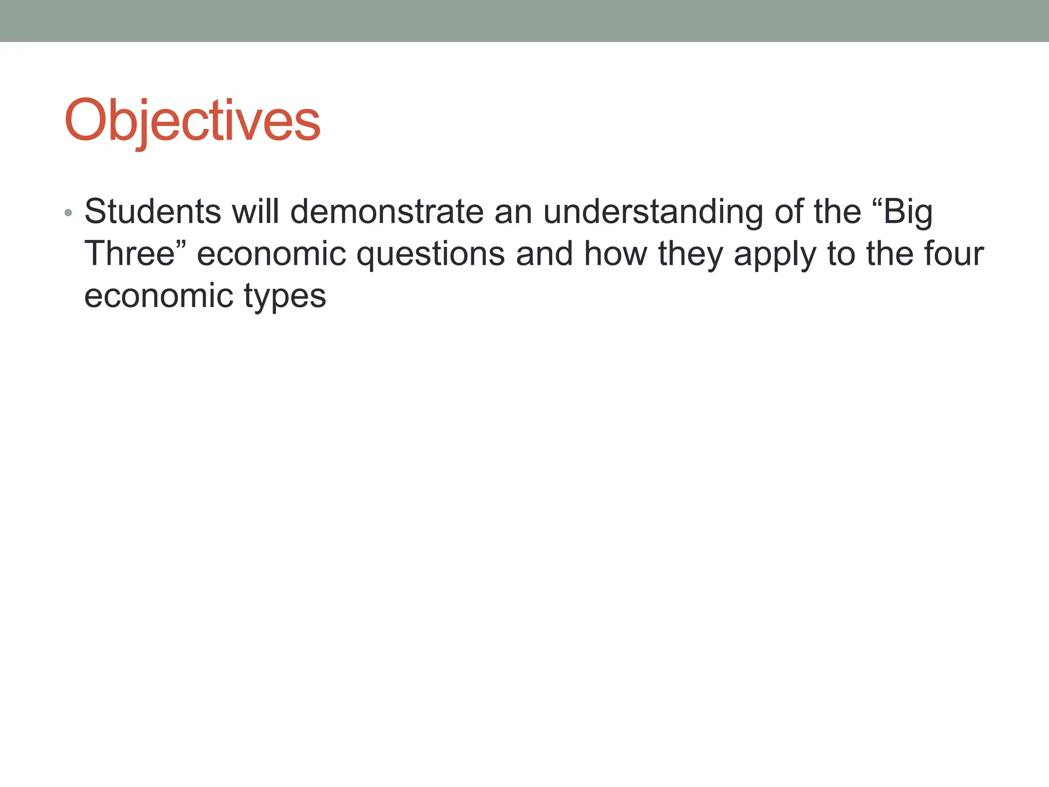 4-Different-Economic-Systems powerpoint presentation | PPT