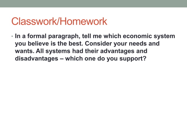 4-Different-Economic-Systems powerpoint presentation | PPT | Economy ...
