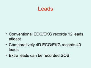 4 Dimentional Electrocardiography | PPT