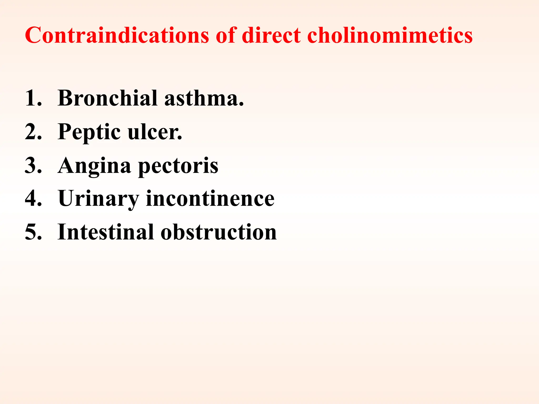 4- Direct Cholinomimetics drugs pharmacology | PPT