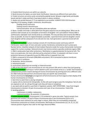 Chapter 4: Dna, chromosomes, genome | DOC
