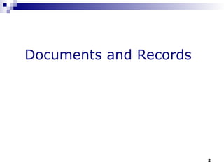 4- Documents and Records.Why do laboratories need to manage documents ...