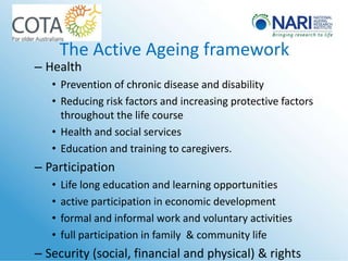 4 dow-ifa presentation on health promotion and older people | PDF