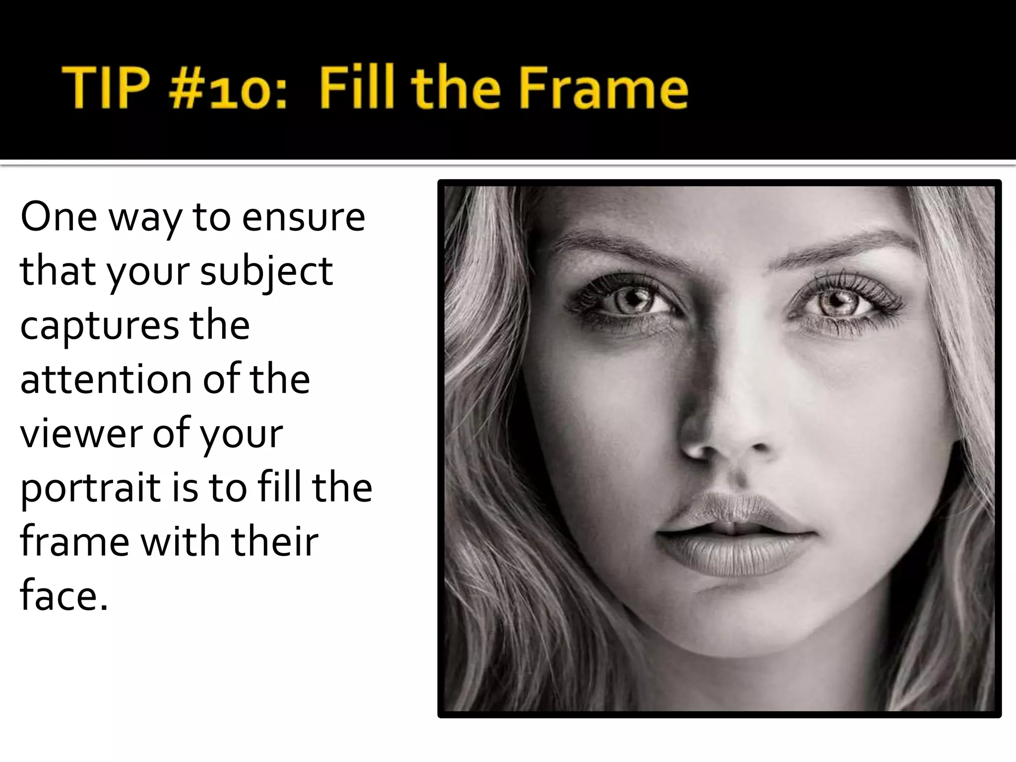 AHSArt: Portrait Photography Tips for Reference Pictures | PPT