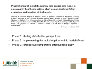 Understanding The Principles Multi-Disciplinary Approach To Cancer ...