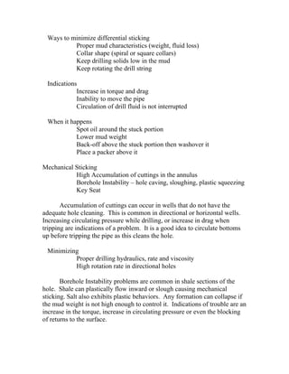 4 drilling problems and prevent | PDF