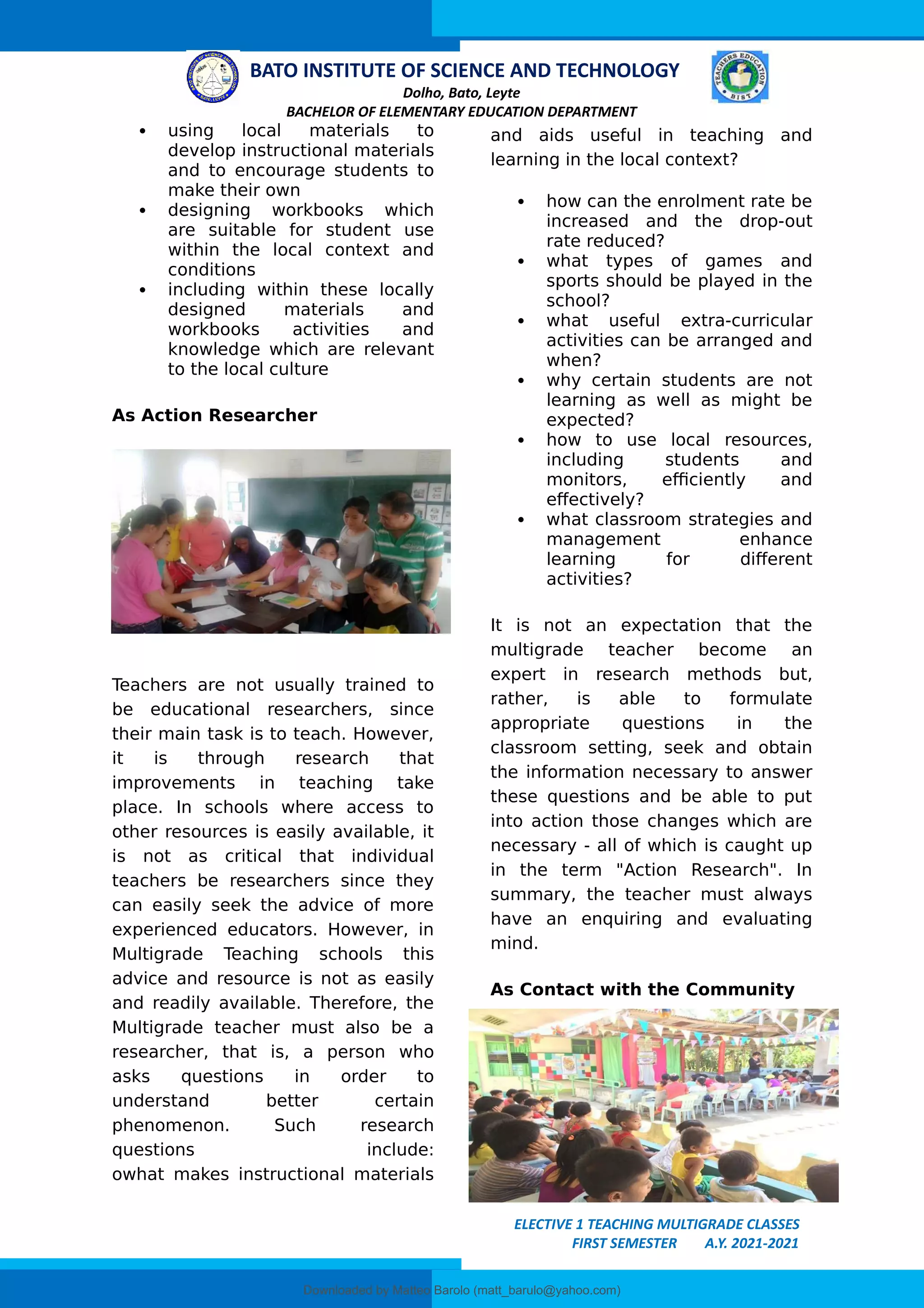 4 e-lective-1-module-6-lesson-11-12 | PDF