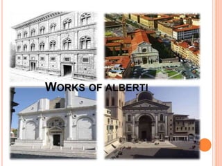 THEORY: Early Renaissance Architecture | PPTX