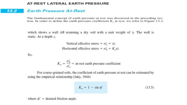4 Lateral Earth Pressures | PPT