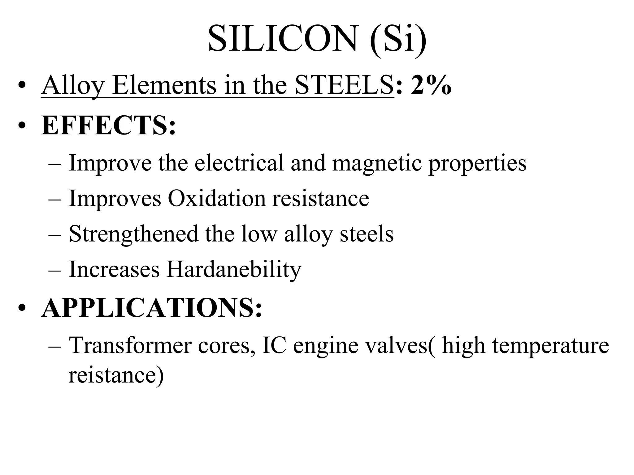 4- EFFECT OF ALLOYING ELEMENTS IN STEEL.ppt