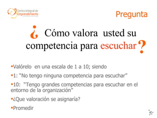 4 El Poder Del Lenguaje, El Escuchar | PPT